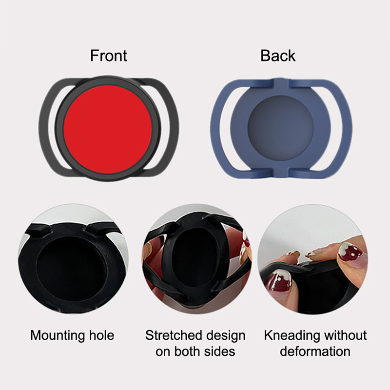 Dog Cat Collar Silicone Locator Apple Airtag Anti-Lost Tracker Protective Case