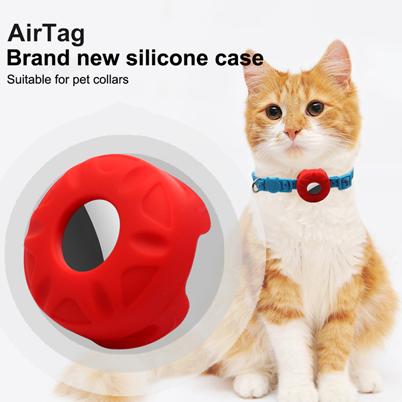 AirTags Case pour AirTags Tracking Locator Sleeve Pet Pet Anti - Loss Cover