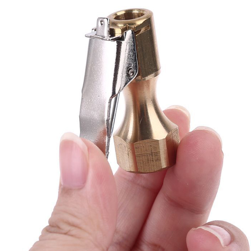 Tire Quick Inflation Chuck With Clip Adapter Tire Inflator Air Chuck Connect