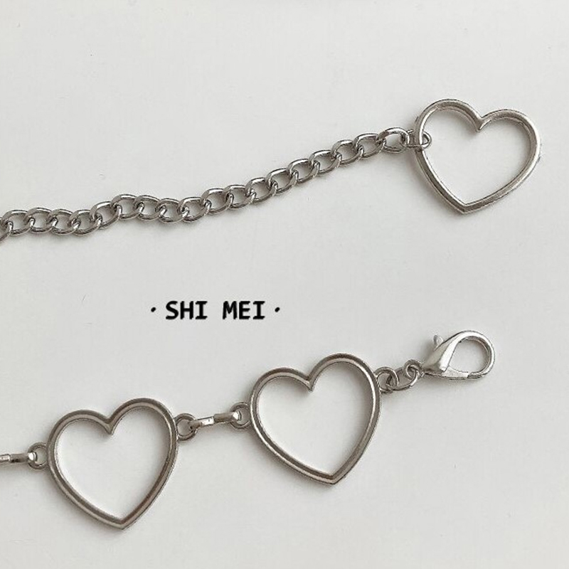 100cm Waistband Pants Classic Waist Chain Love Heart Hollow Girdle ...