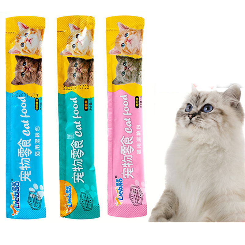 Cat Treats High Vitamin Cat Snack Cat Stick Cat food Vitamin 15g Tuna Chicken