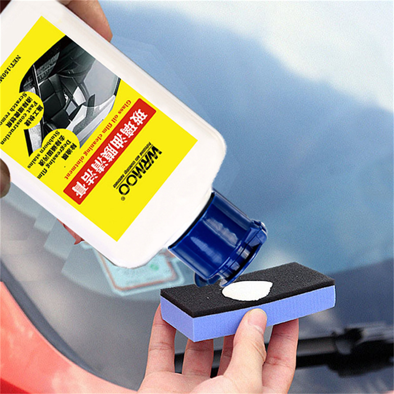 Rimuovi pellicola olio vetro finestrino auto pulitore parabrezza vetro sporcizia passo pulizia ❤XH