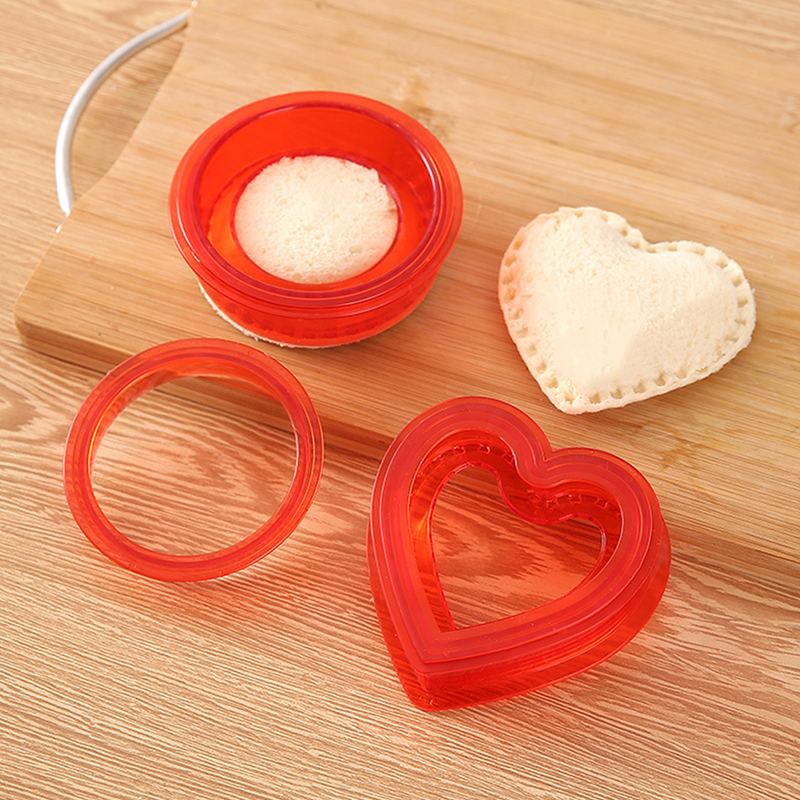 Sandwich Cutter For Kids Lunch Toasted Mold Sandwiches Sealer Bread Cutter Lunch
