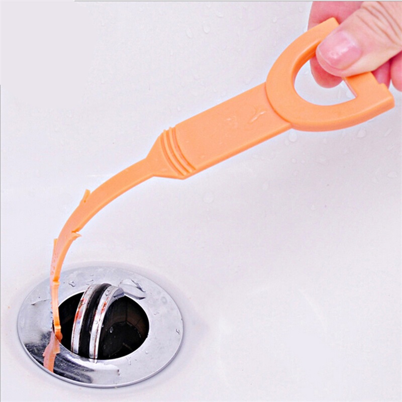 1 Piece Drainage Pipe Sewer Clean Hook Cleaner Sink Plumbing Dredge ...