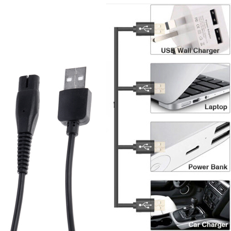 A00390 5V electric shaver USB plug charger cable for shavers RQ310/311 ...