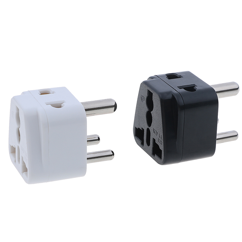 Universal travel US AU UK to India/Sri Lanka/Nepal plug power convertor ...