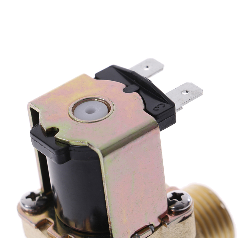 G1/2"" Elettrovalvola Ottone DC 12v 24v AC220v per Scaldacqua Solare Sp