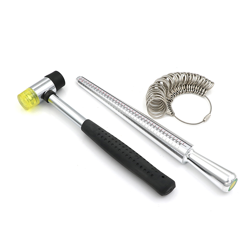 Ring sizer finger guage mandrel finger sizing measure stick standard ...