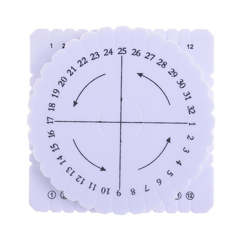 handmade knitting disc round square bracelet braided knot rope tray eva ...