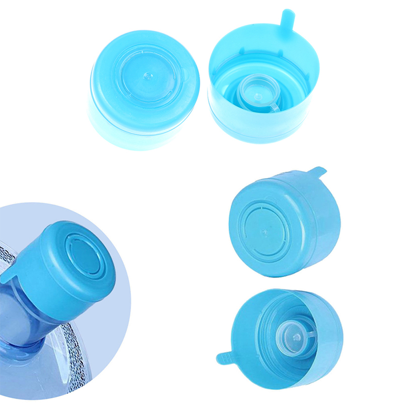 5Pcs reusable water bottle snap on cap replacement for 55mm 3-5 gallon water jug