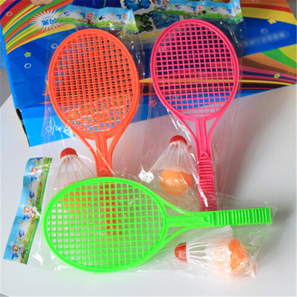 Kids Outdoor Badminton Tennis Set Racket Parent-child Sport Educational ...