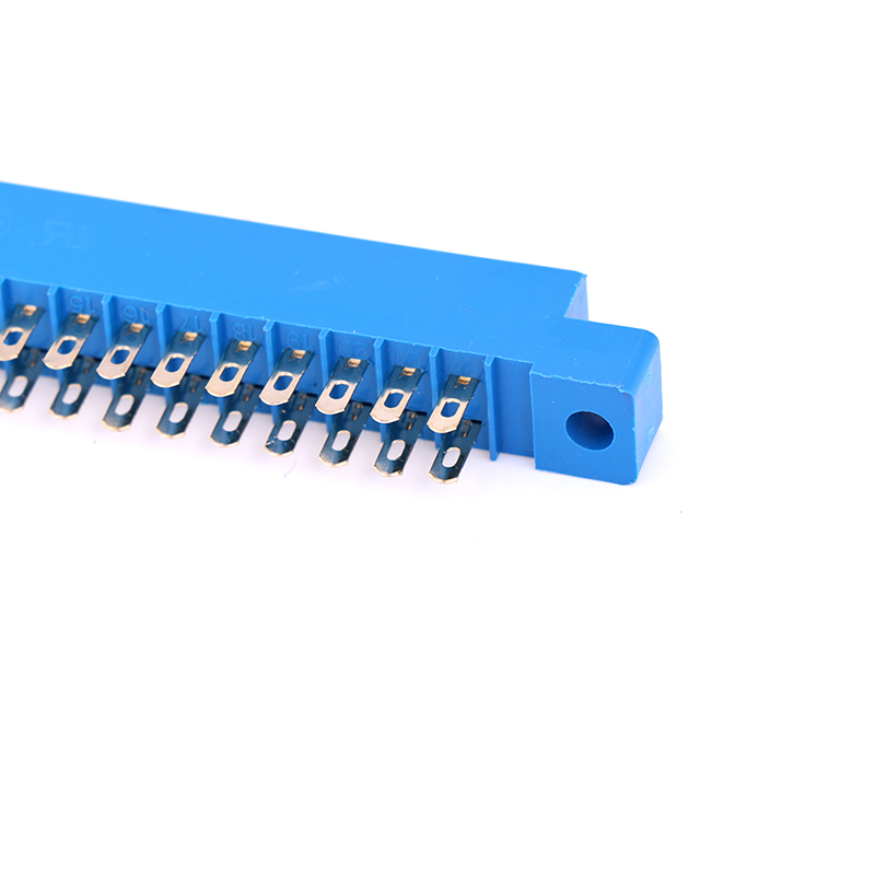 PCB card edge connector dual 2 X 22 PIN 44 Pin 3.96mm gold slot solder ...