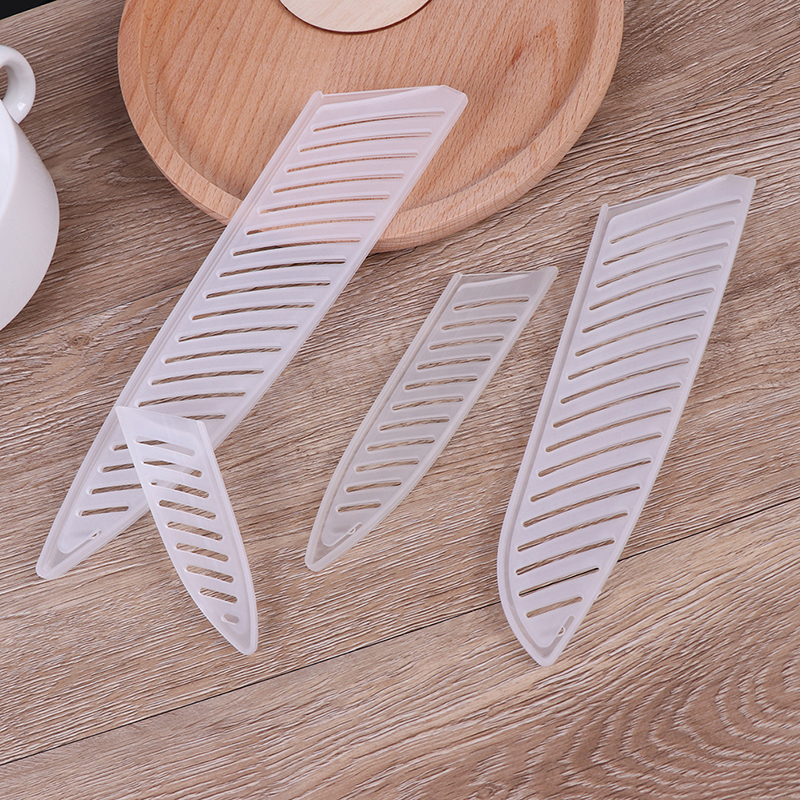 4pcs Kitchen Knife Blade Protector Cover fit Knife 3 5 7 8 inch Blade_hg