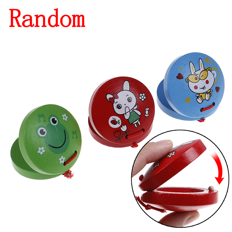 New children musical percussion instrument xmas gift cartoon wooden ...