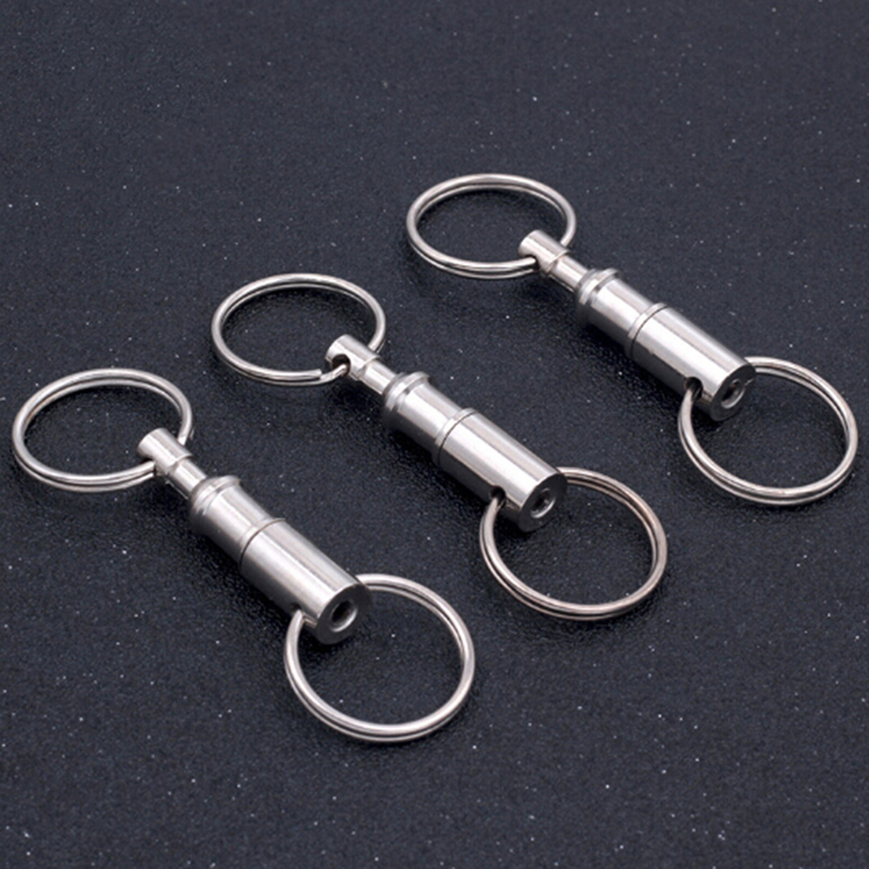 3Pcs detachable removable pull apart quick release key chain keychain JY Th