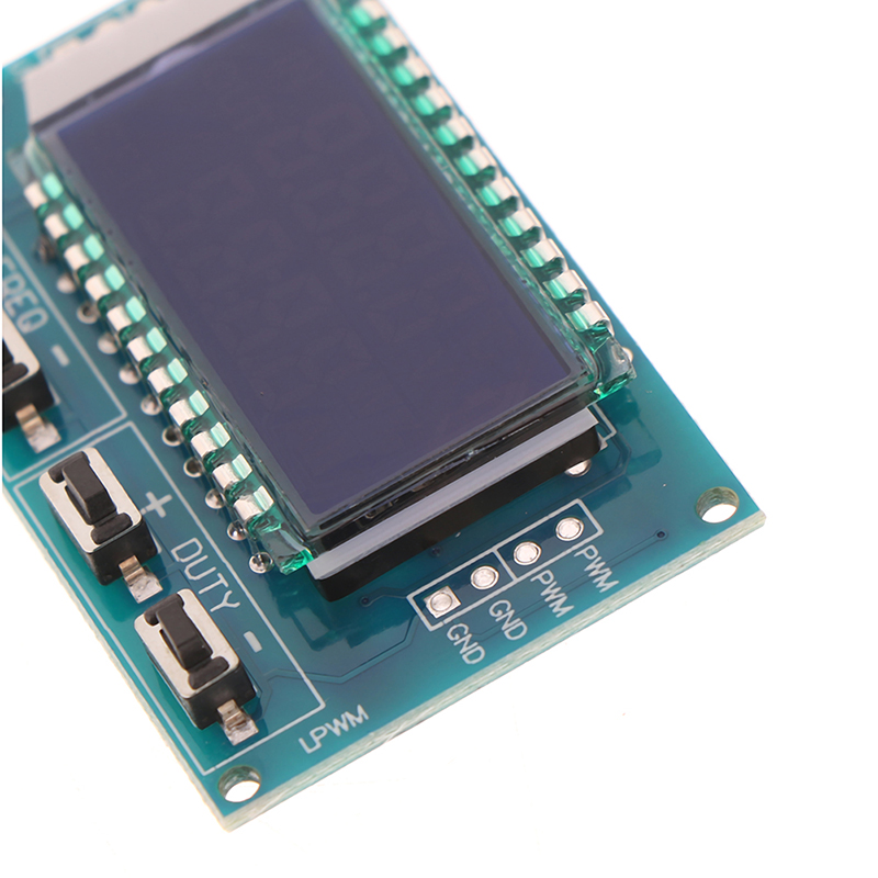 Signal generator PWM pulse frequency duty cycle adjustable module lcd 3 ...