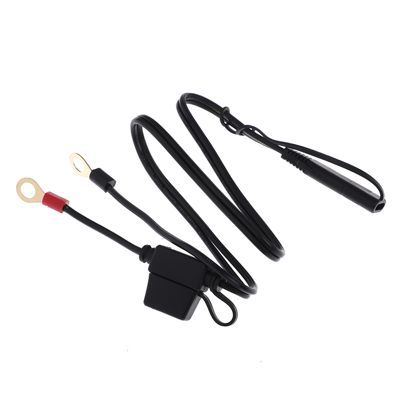 Motorcycle battery terminal ring connector harness 12v charger Y ...