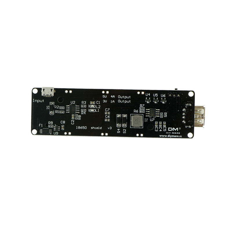 MICROS USB WEMOS ESP32 18650 Battery Shield V3 ESP-32 LEDs for Arduino ... MICROS USB WEMOS ESP32 18650 Battery Shield V3 ESP-32 LEDs for Arduino ...