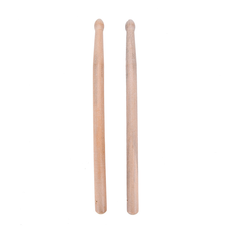 New 1 Pairs 25CM Music Band Maple small Wood Drum Sticks Drumsticks LT ...