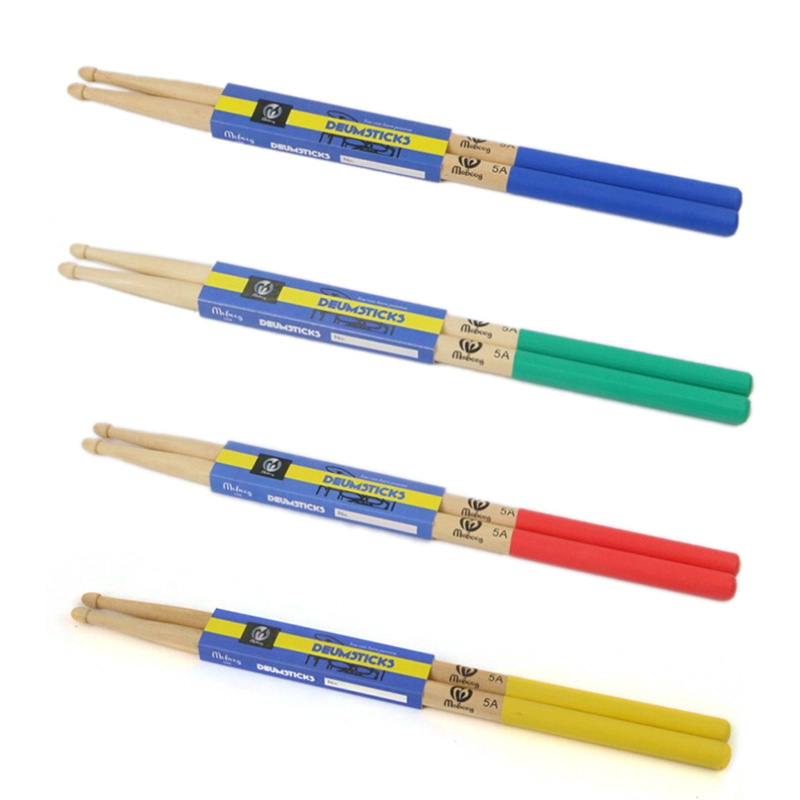 1 Pairs Drumsticks Fleet Maple 5A Wood Drum Sticks Lightweight Maple ...