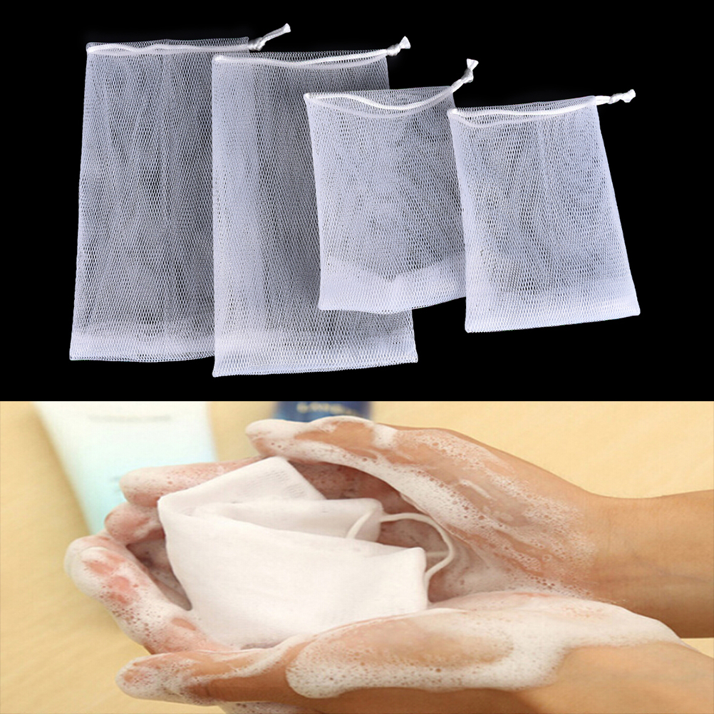 5Pcs Soap Blister Mesh Double-layer Soap Net Foaming Net Easy Bubble ...