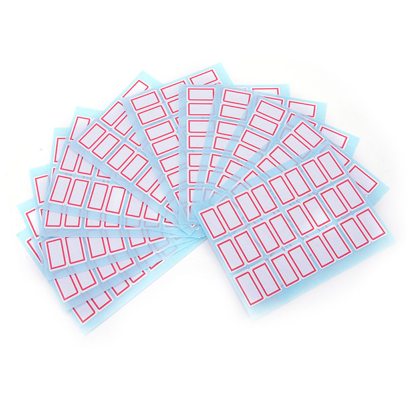1Pack Self Adhesive Sticky White Label Writable Name Stickers Blank ...
