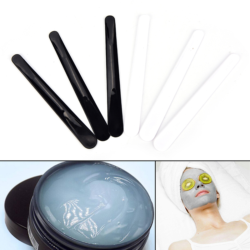 10Pcs Plastic Facial Mask Mixing Spatulas Spoon Stick Cosmetic Makeup ...
