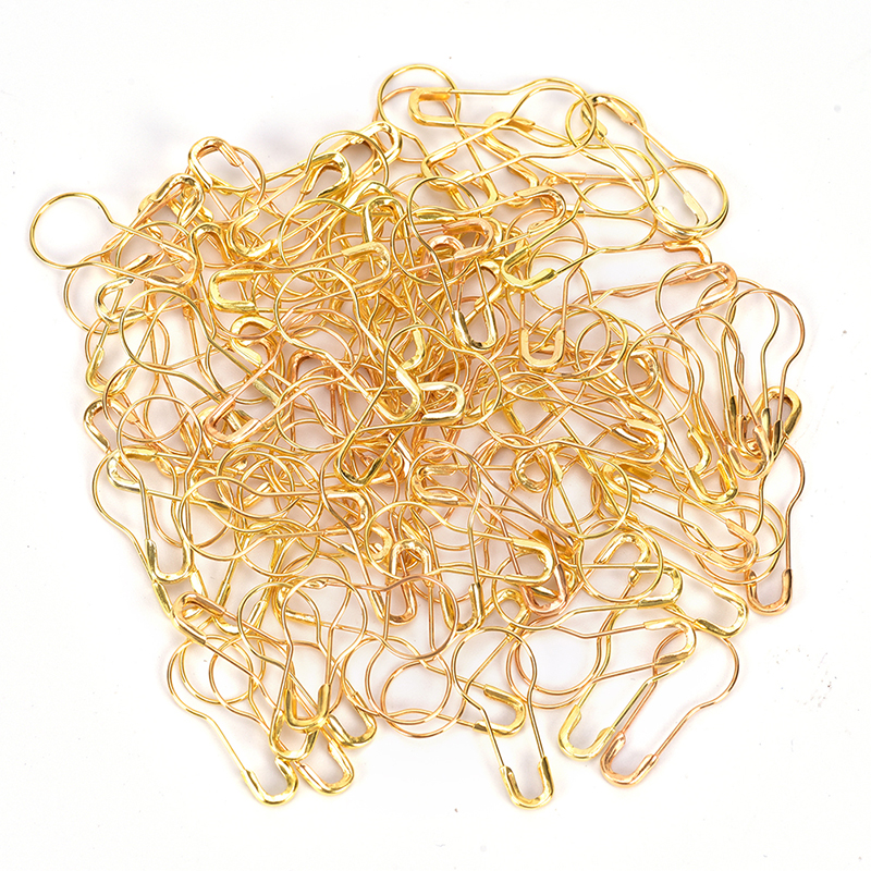 100x Pins Calabash Bulb Gourd Pear Shape Metal Clips Small Tag Craft ...