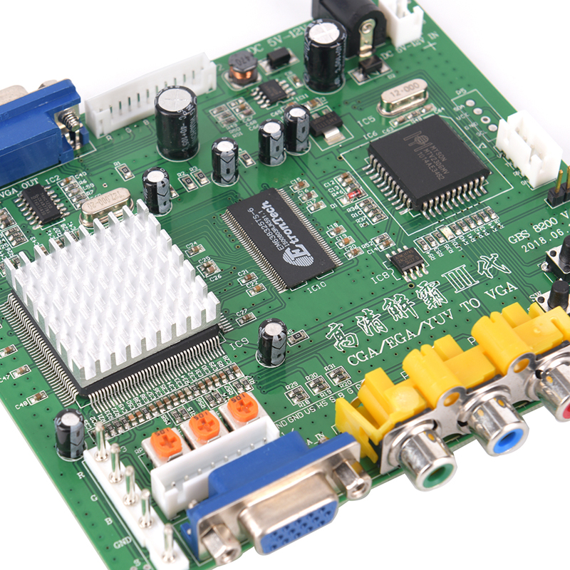 ARCADE GAME RGB/CGA/EGA/YUV to VGA HD Video Converter Board HD9800 ...