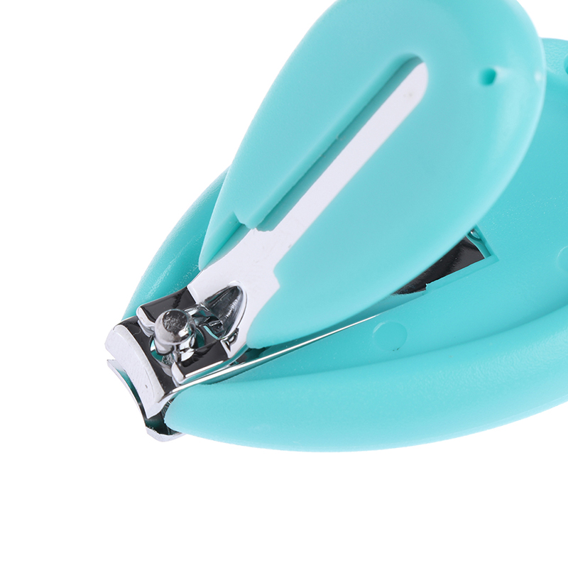 1Pc Baby nail clipper safety cutter toddler infant scissor random color ...