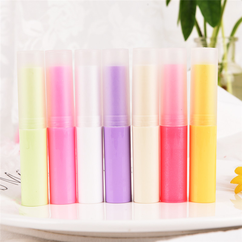 10Pcs Empty Lipstick Tube Plastic Lip Balm Container Lipstick Gloss Sub ...