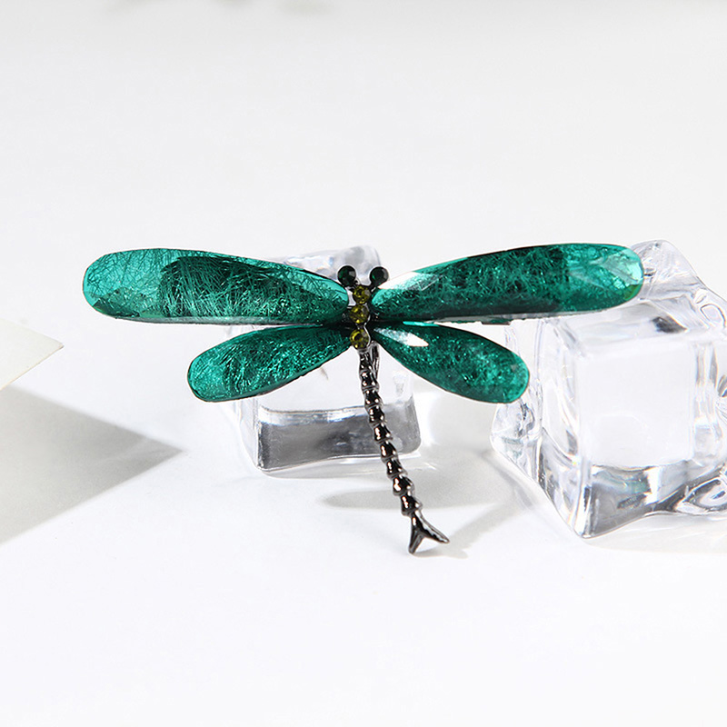 Dragonfly Vintage Insect Animal Resin Brooch Pins Jewelry Gift Bouquet ...
