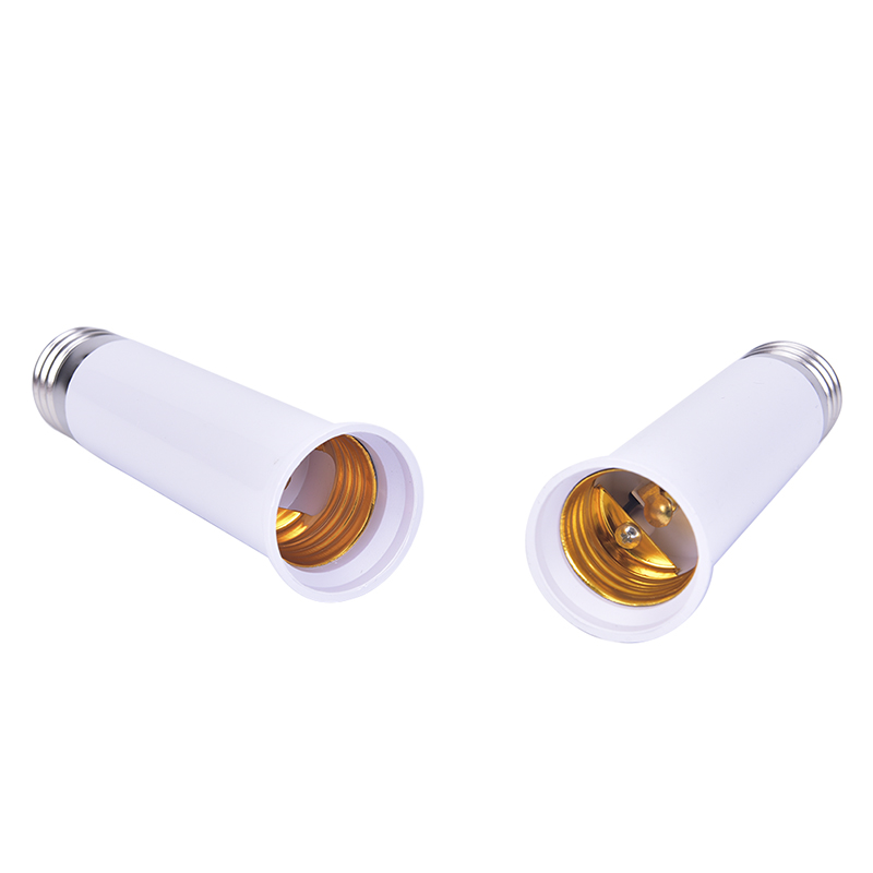 E27 to E27 Lengthen Lamp Base Converter LED Light Base Extender Lamp ...